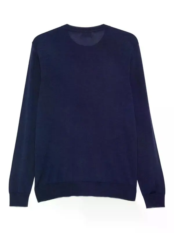 FERRANTE Crew-neck Top - Blue