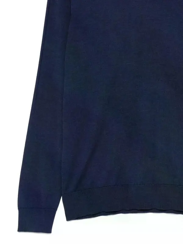 FERRANTE Crew-neck Top - Blue