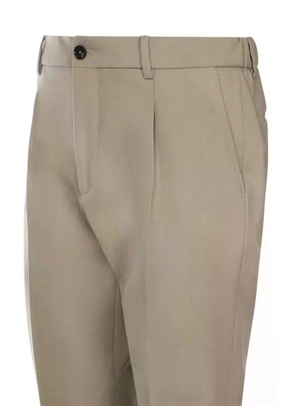BE ABLE Pleated Trousers - Neutrals