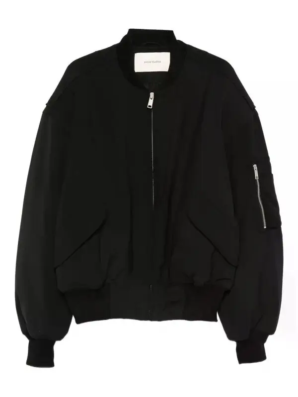 ENTIRE STUDIOS Zip-fastening Jacket - Black