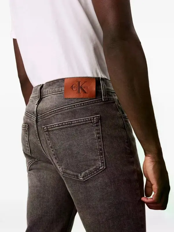 Calvin Klein Logo Patch Jeans