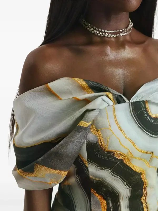 IRINA VOINEA Marble Corset