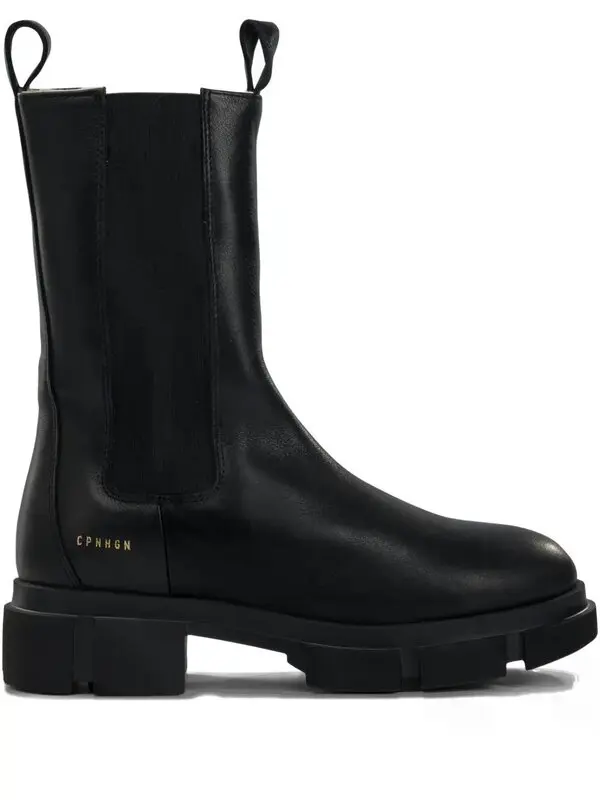 COPENHAGEN  Pull-tab Platform Boots