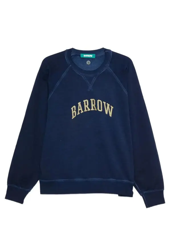BARROW Cotton Sweater - Blue
