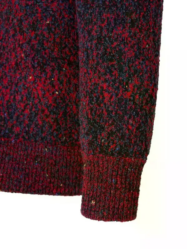 Rabanne Textured Wool Button Cardigan