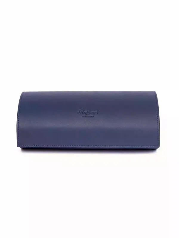 RAPPORT LONDON Hyde Park Three Watch Roll Case - Blue
