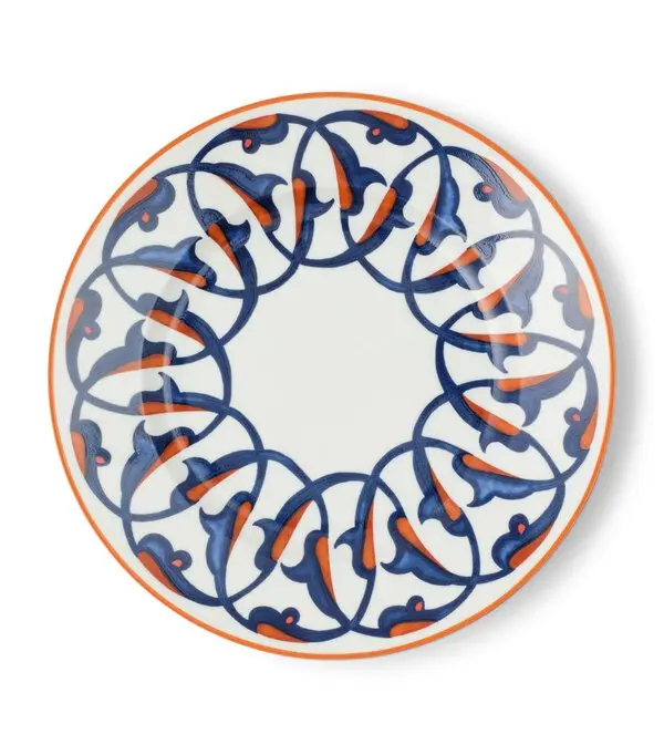 CABANA MAGAZINE X Ginori 1735 Porcelain Anatolia Dinner Plate - White