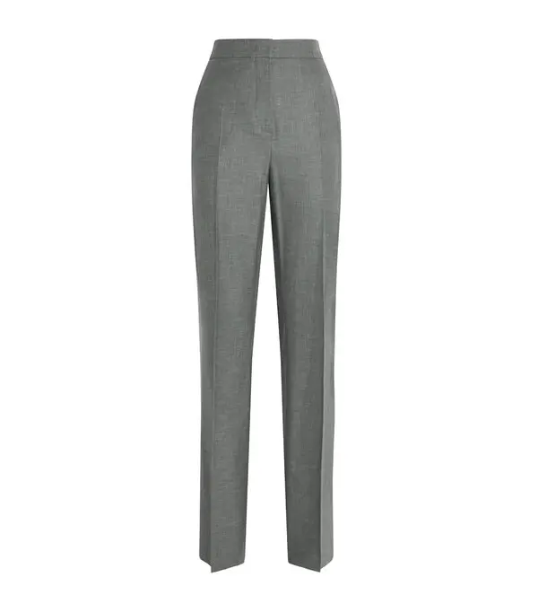Max Mara Stretch-wool Sartoriale Flared Trousers