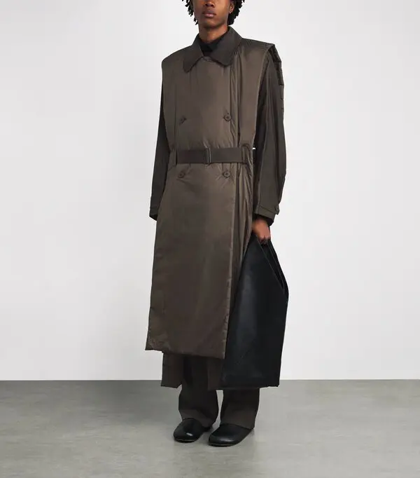 Issey Miyake Detachable Liner Switch Trench Coat