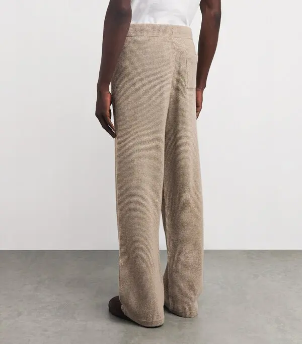 Paige Merino-cashmere-blend Willits Sweatpants - Brown