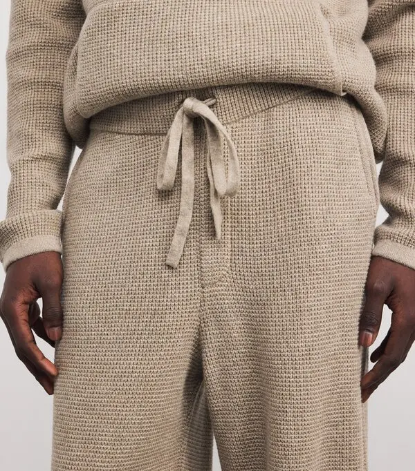Paige Merino-cashmere-blend Willits Sweatpants - Brown