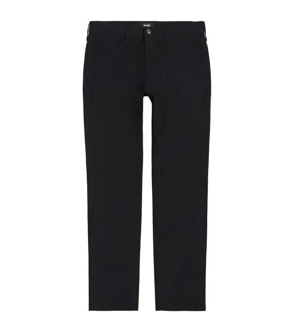 Paige Macneil Stretch Cotton Trousers - Black