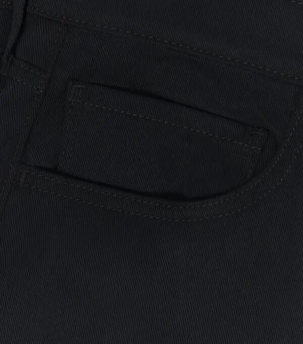 Paige Macneil Stretch Cotton Trousers - Black