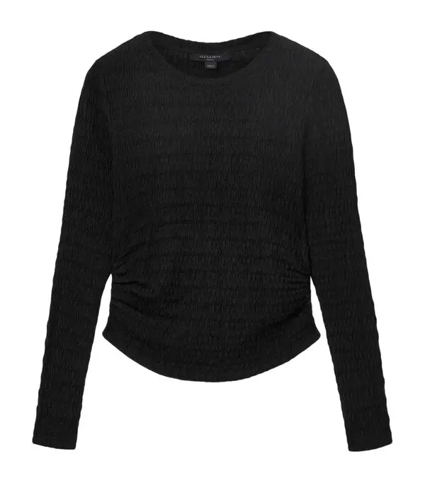 ALLSAINTS Cotton-blend Long-sleeve Top