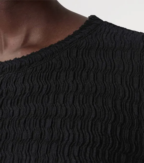 ALLSAINTS Cotton-blend Long-sleeve Top