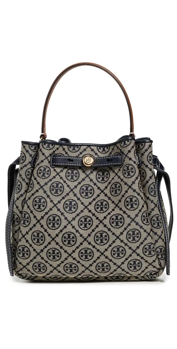 Tory Burch T Monogram Bucket Bag