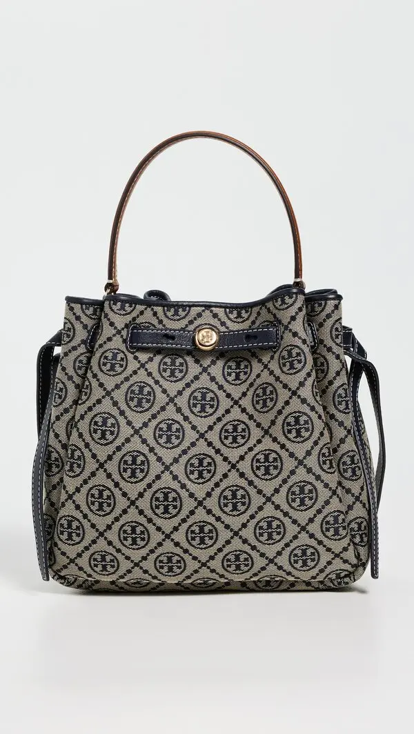Tory Burch T Monogram Bucket Bag