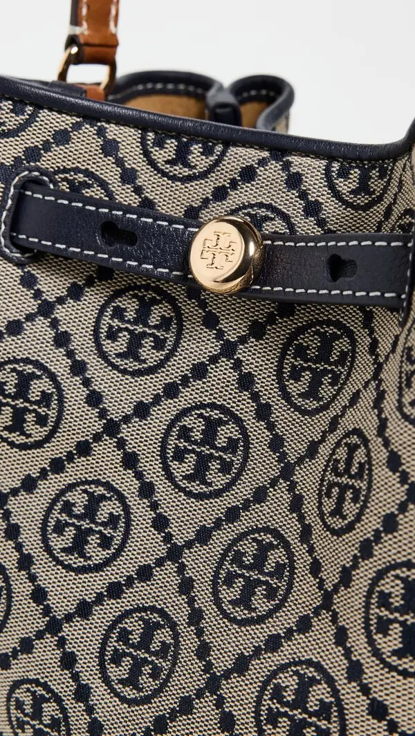 Tory Burch T Monogram Bucket Bag