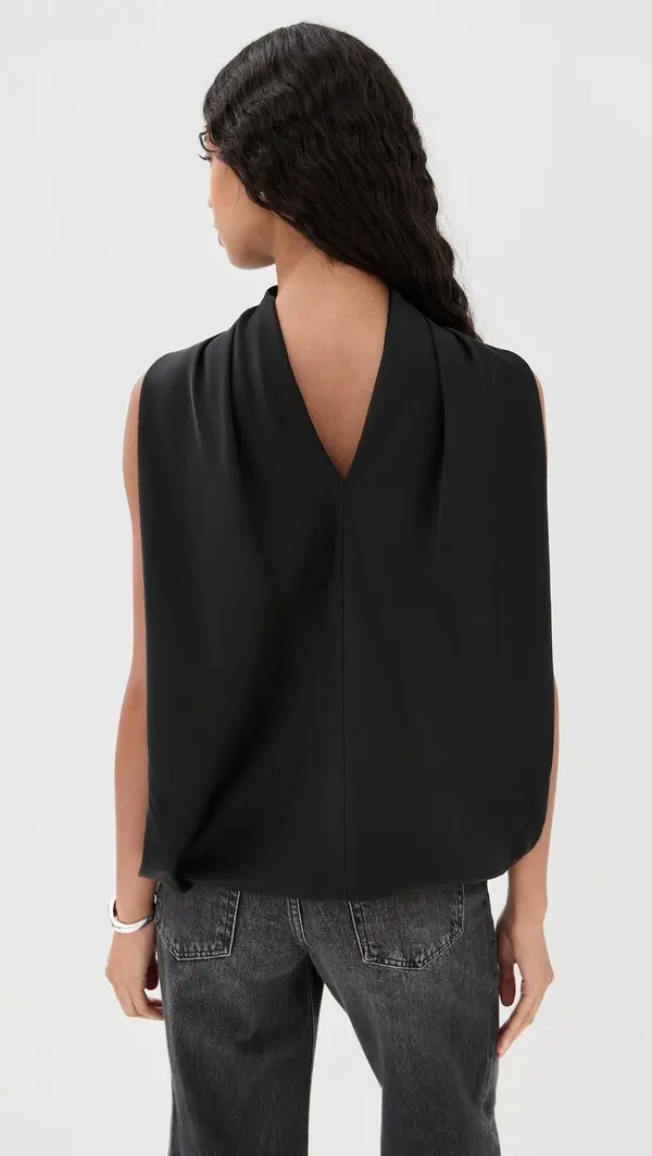 Simkhai Scarlett Cape Top - Black