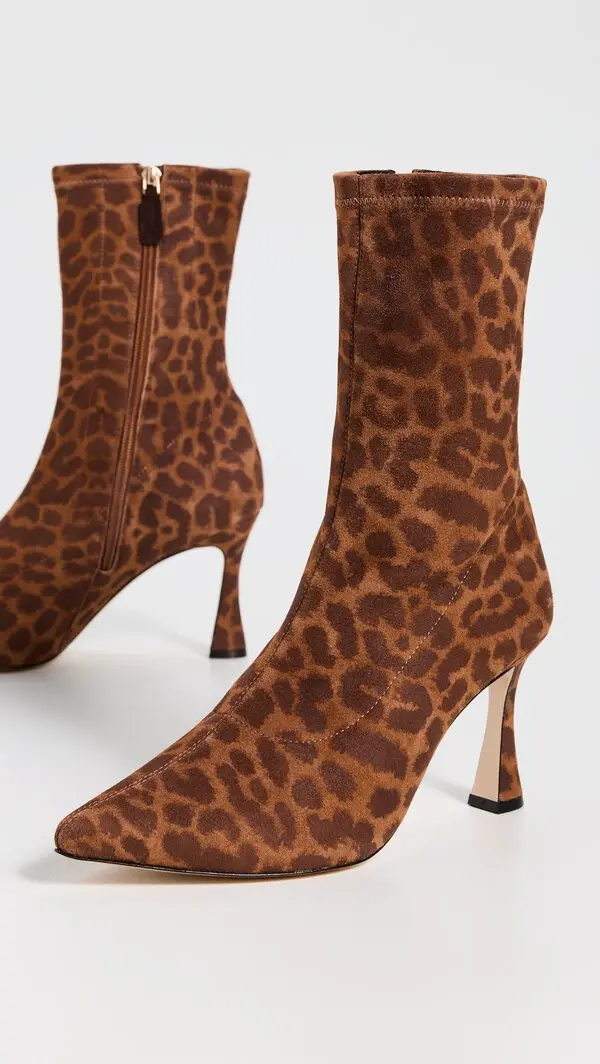 L'Agence Severine Print Booties