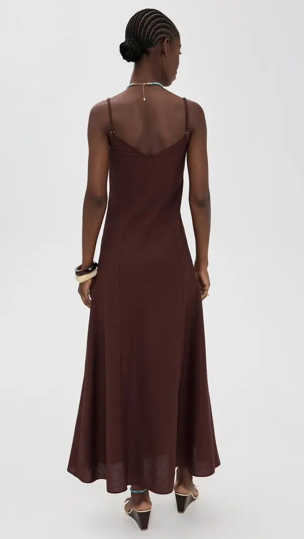 Playa Lucila Maxi Dress With Beaded Straps