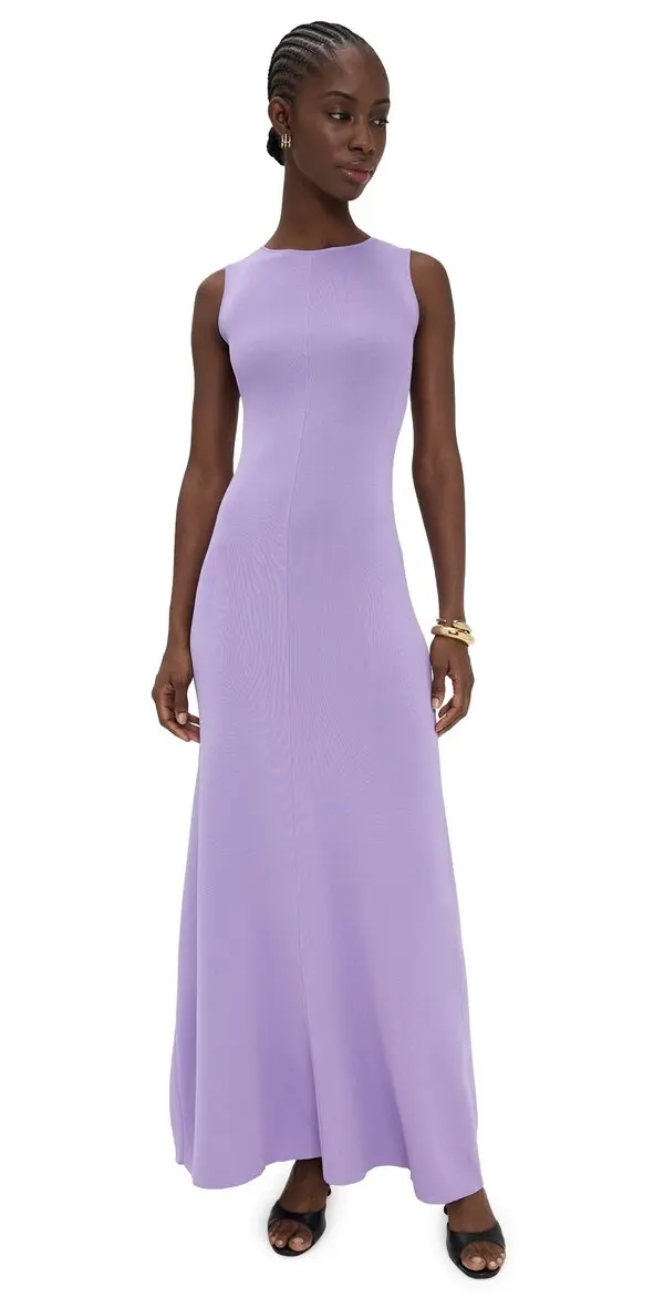 Solid & Striped The Lucerne Maxi Dress - Ultra Violet