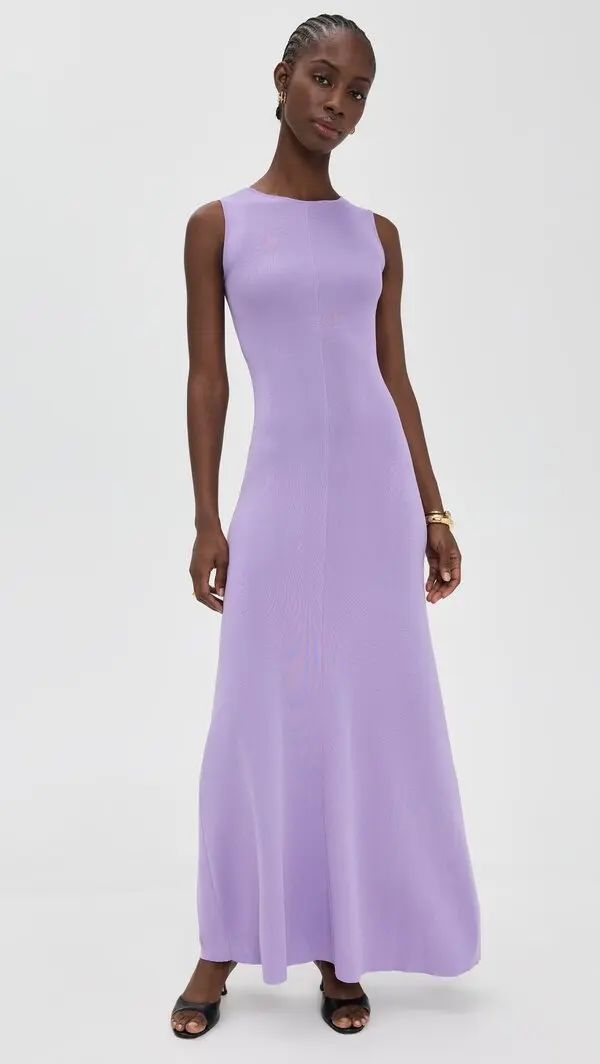 Solid & Striped The Lucerne Maxi Dress - Ultra Violet