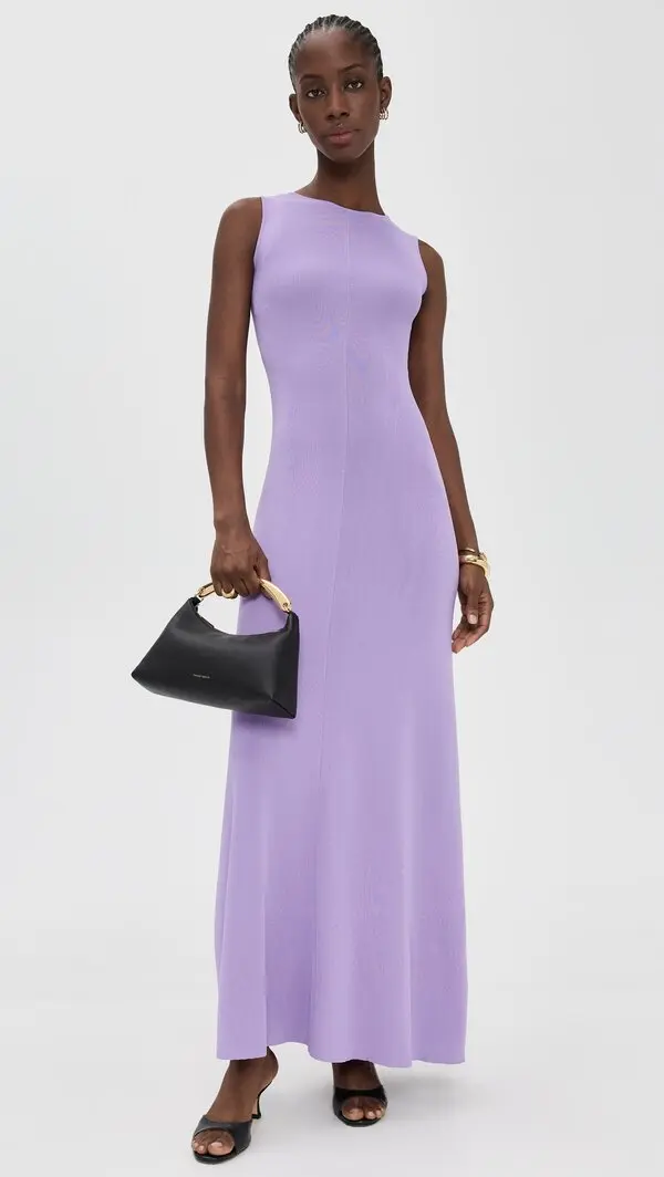 Solid & Striped The Lucerne Maxi Dress - Ultra Violet