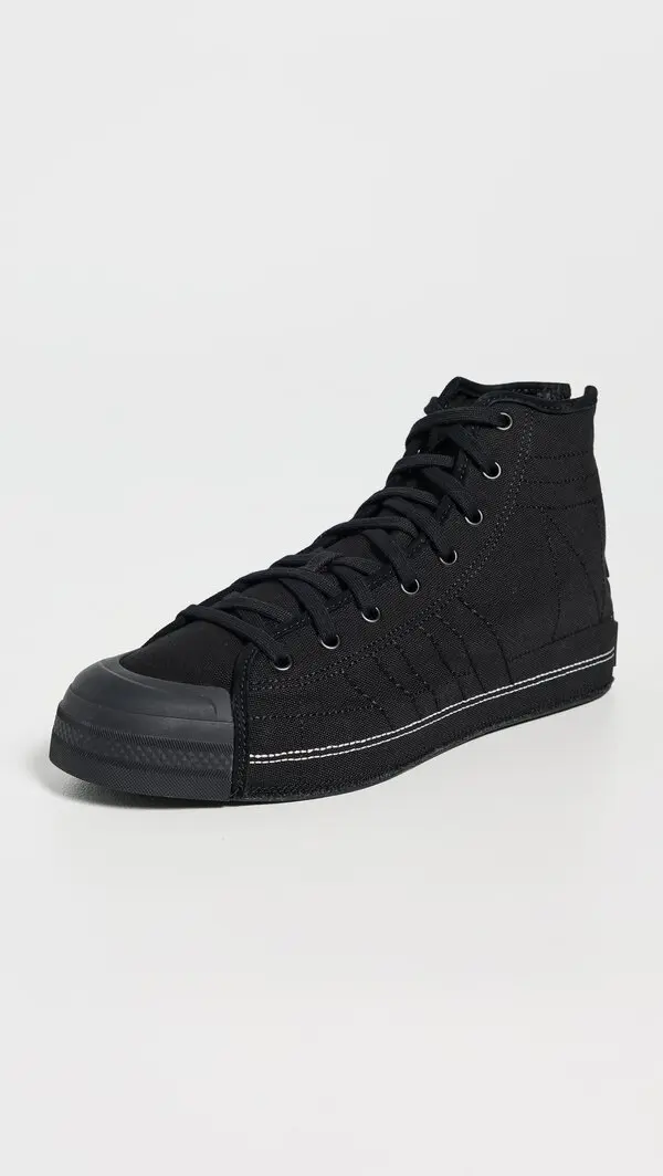 Y3 Nbhd Nizza Hi Sneakers - Black