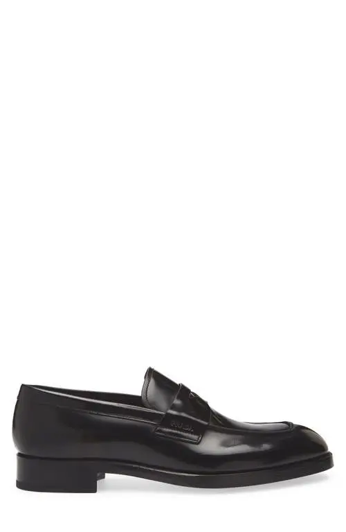 Prada Calfskin Penny Loafer