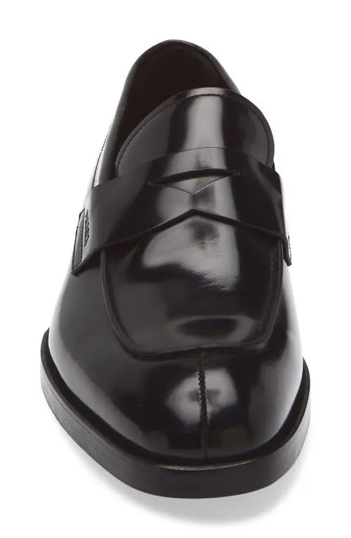 Prada Calfskin Penny Loafer