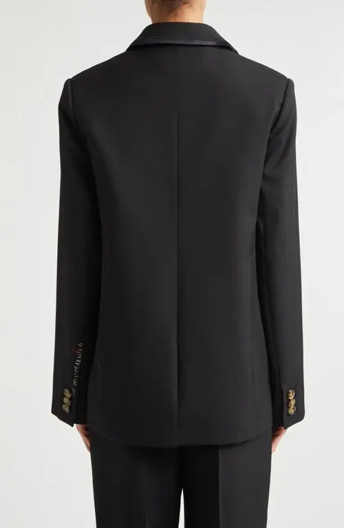 Marni Mending Logo Tropical Wool Blazer