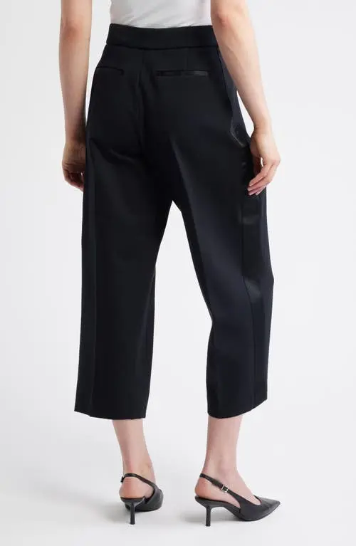 Spanx Ponte Knit Pleated Tuxedo Pants
