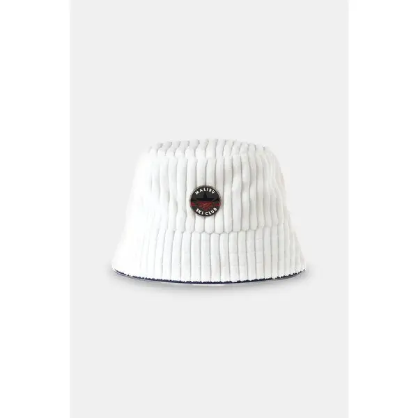 MALIBU SKI CLUB Pistebasher Bucket Hat - White