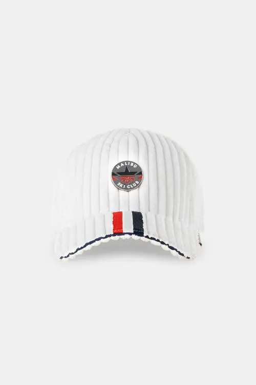 MALIBU SKI CLUB Pistebasher Cap - White