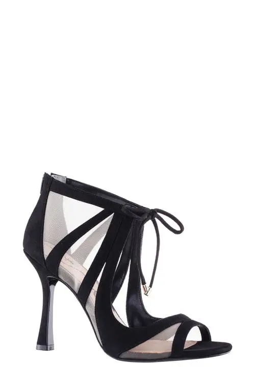 Nina Darissa Ankle Tie Sandal - Black