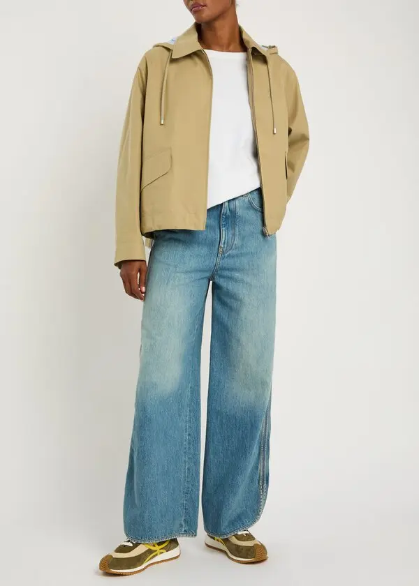 Loewe Hooded Cotton Jacket