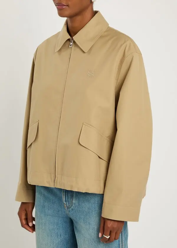 Loewe Hooded Cotton Jacket