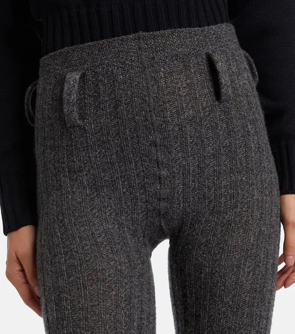Prada Knitted Wool And Cashmere Shorts