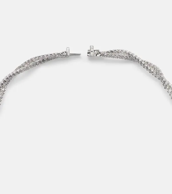 Yeprem Y-couture 18kt White Gold Diamond Necklace