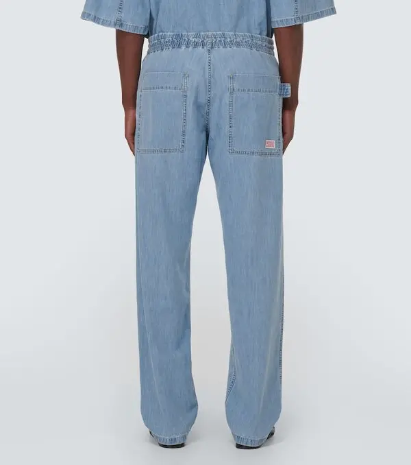 Bottega Veneta Straight Fit Denim Pants