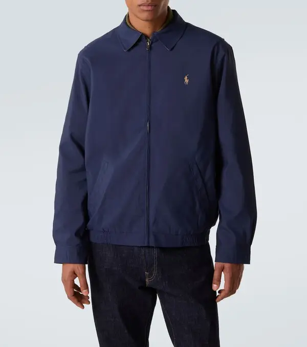 Polo Ralph Lauren Technical Bomber Jacket - Blue
