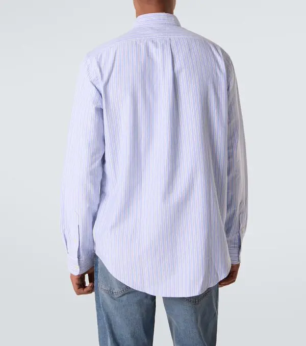 Polo Ralph Lauren Striped Cotton Shirt - Blue