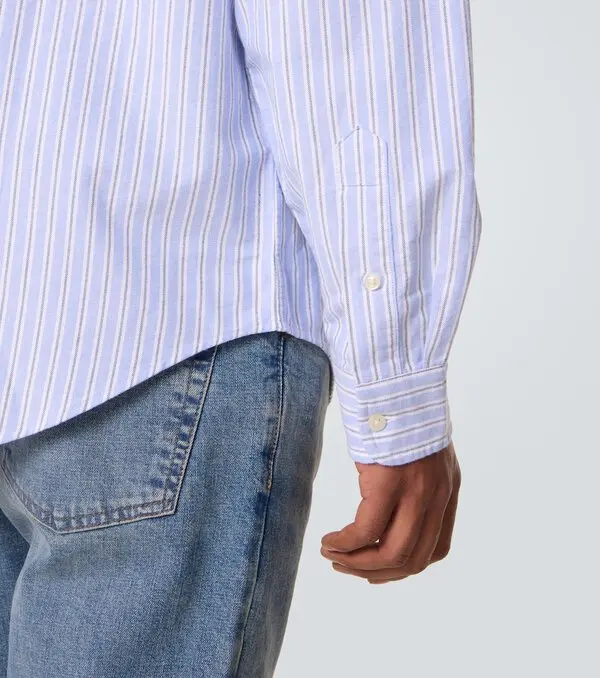 Polo Ralph Lauren Striped Cotton Shirt - Blue
