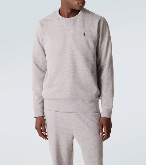 Polo Ralph Lauren Cotton-blend Jersey Sweatshirt - Grey