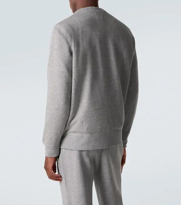 Polo Ralph Lauren Cotton-blend Jersey Sweatshirt - Grey