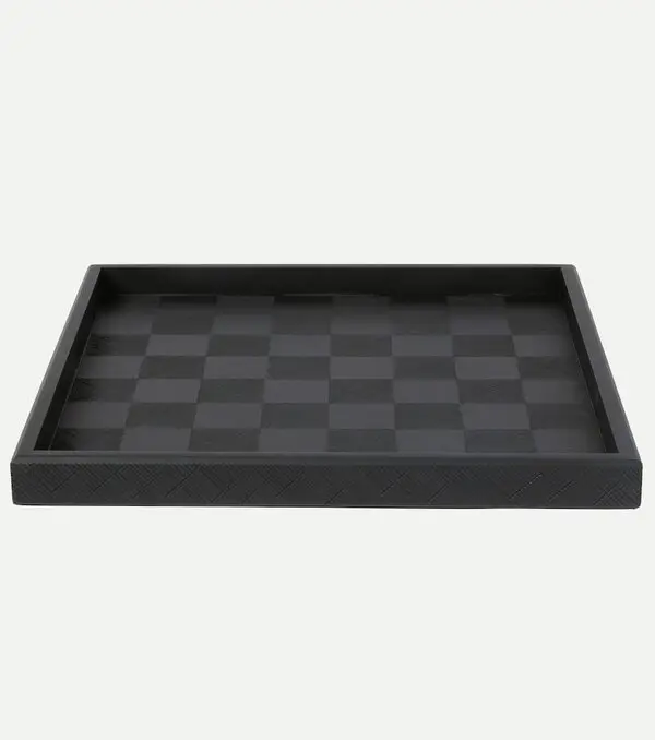 ZANAT Kioko Serving Tray And Chessboard - Black