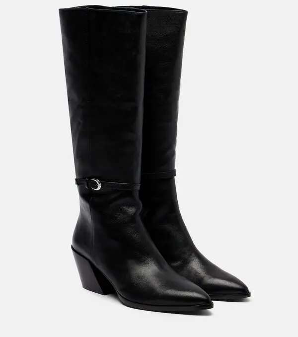 Staud Austin Leather Knee-high Boots
