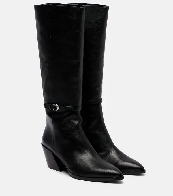 Staud Austin Leather Knee-high Boots