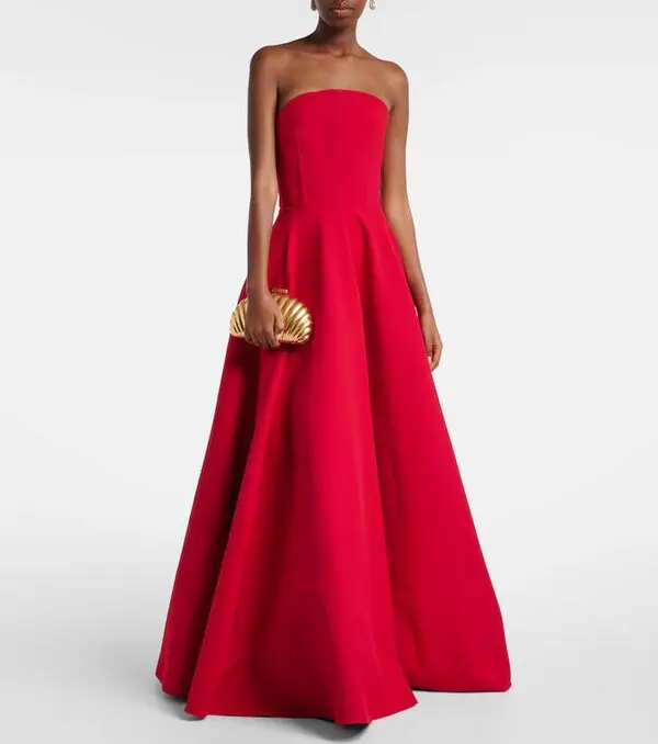 Solace London Mathilde Strapless Gown